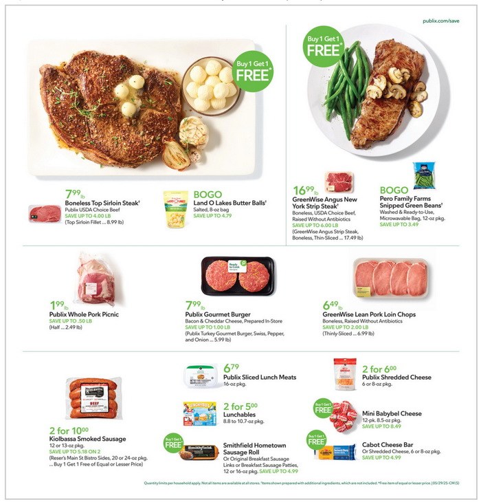 Publix Weekly Ad May 28 – Jun 03, 2025