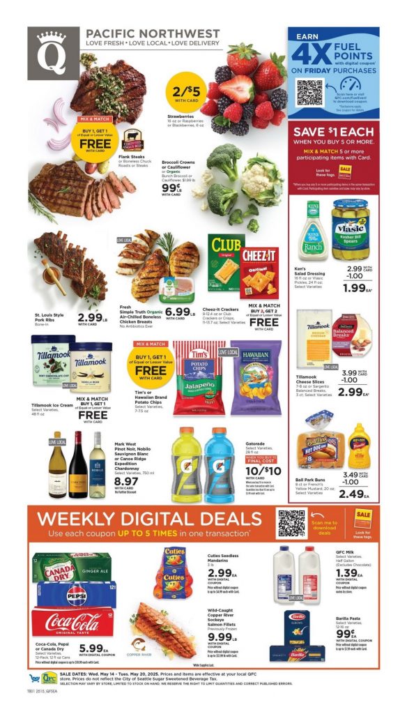 QFC Weekly Ad May 14 – May 20, 2025