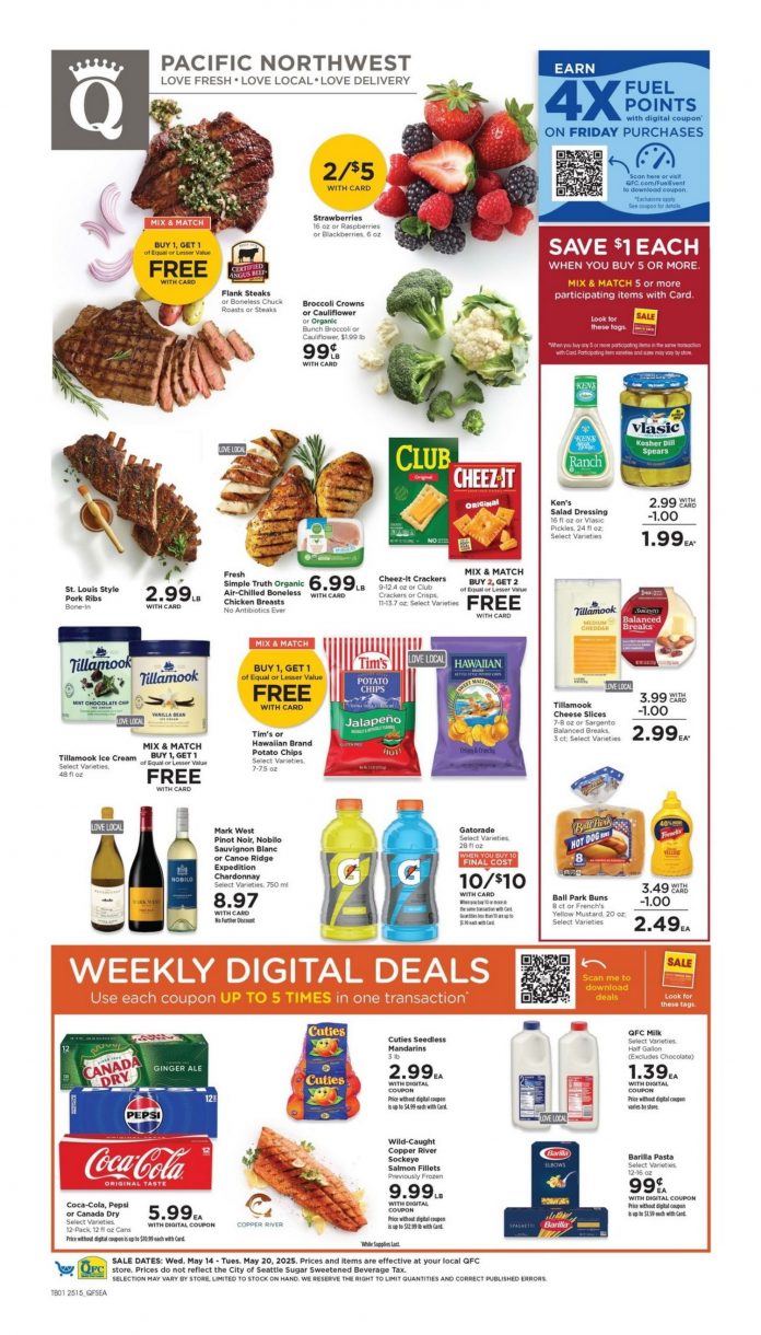 QFC Weekly Ad May 14 – May 20, 2025