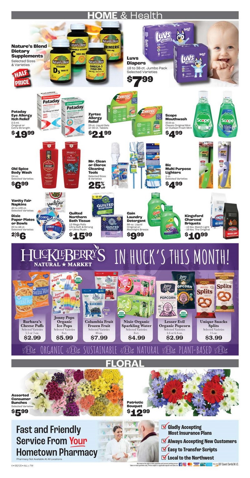 Rosauers Weekly Ad May 21 – May 27, 2025 (Memorial Day Promotion Included)
