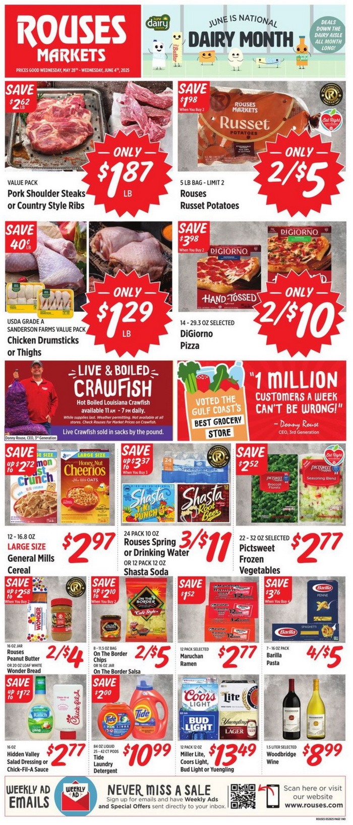 Rouses Weekly Ad May 28 – Jun 04, 2025