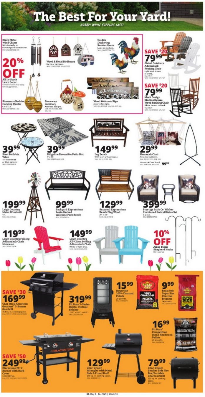 Rural King Weekly Ad May 08 – May 14, 2025 (Mother's Day Promotion Included)