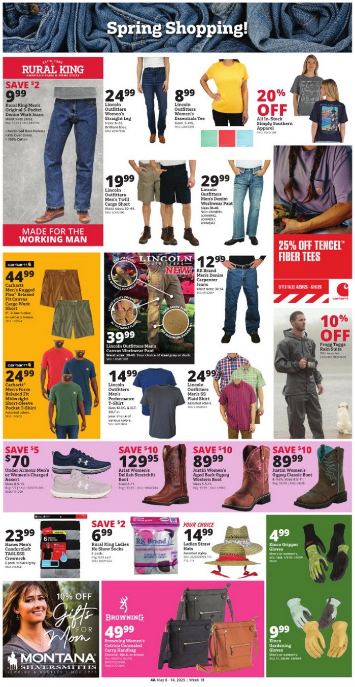 Rural King Weekly Ad May 08 – May 14, 2025 (Mother's Day Promotion Included)
