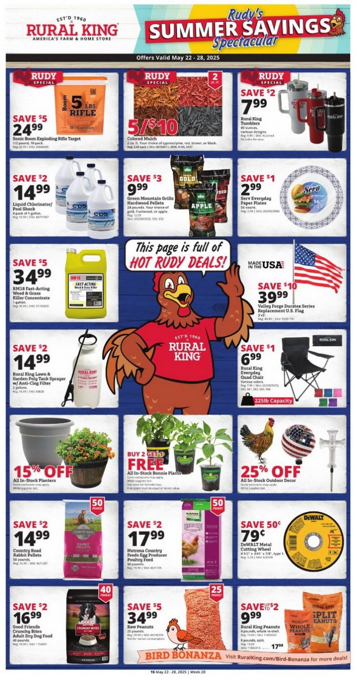 Rural King Weekly Ad May 22 – May 28, 2025