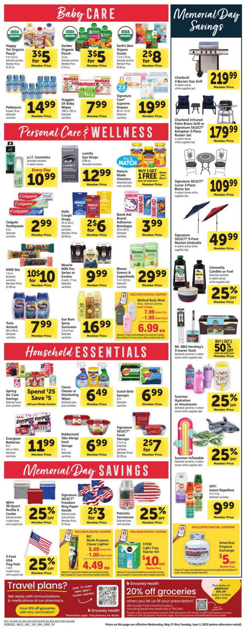 Safeway Weekly Ad May 28 – Jun 03, 2025
