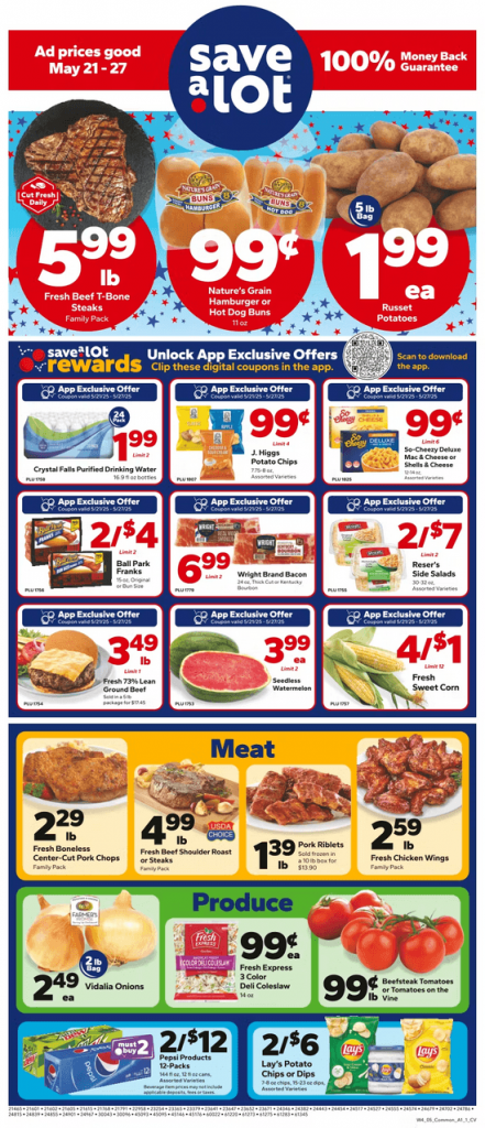 Save A Lot Weekly Ad May 21 – May 27, 2025
