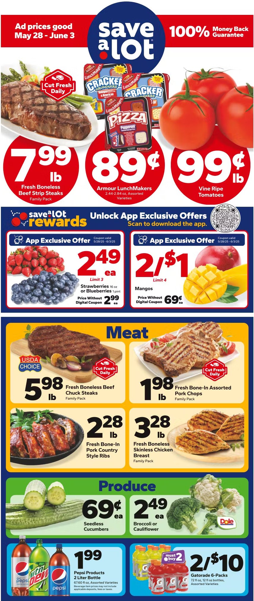 Save A Lot Weekly Ad May 28 – Jun 03, 2025