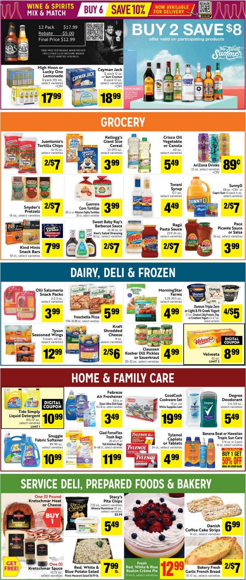 Save Mart Supermarkets Weekly Ad May 21 – May 27, 2025 (Memorial Day Promotion Included)