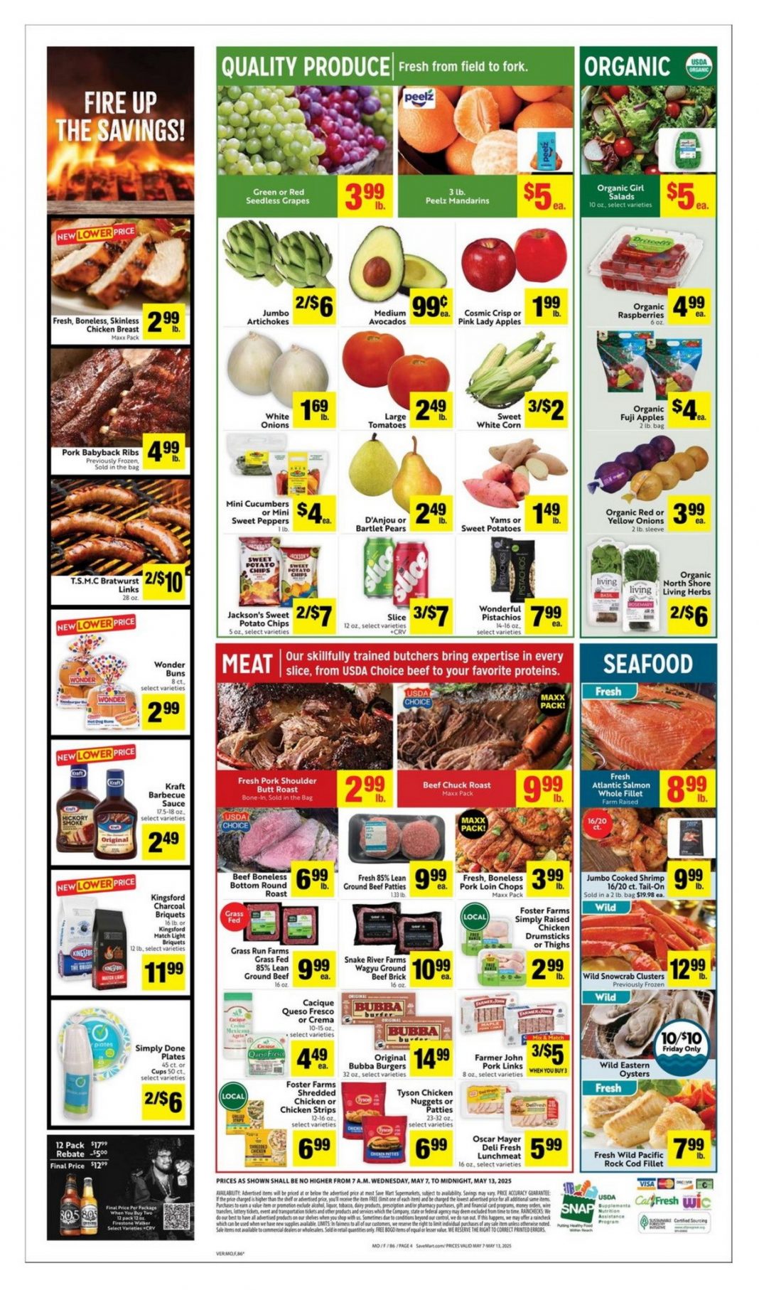 Save Mart Supermarkets Weekly Ad May 07 – May 13, 2025 (Mother's ...