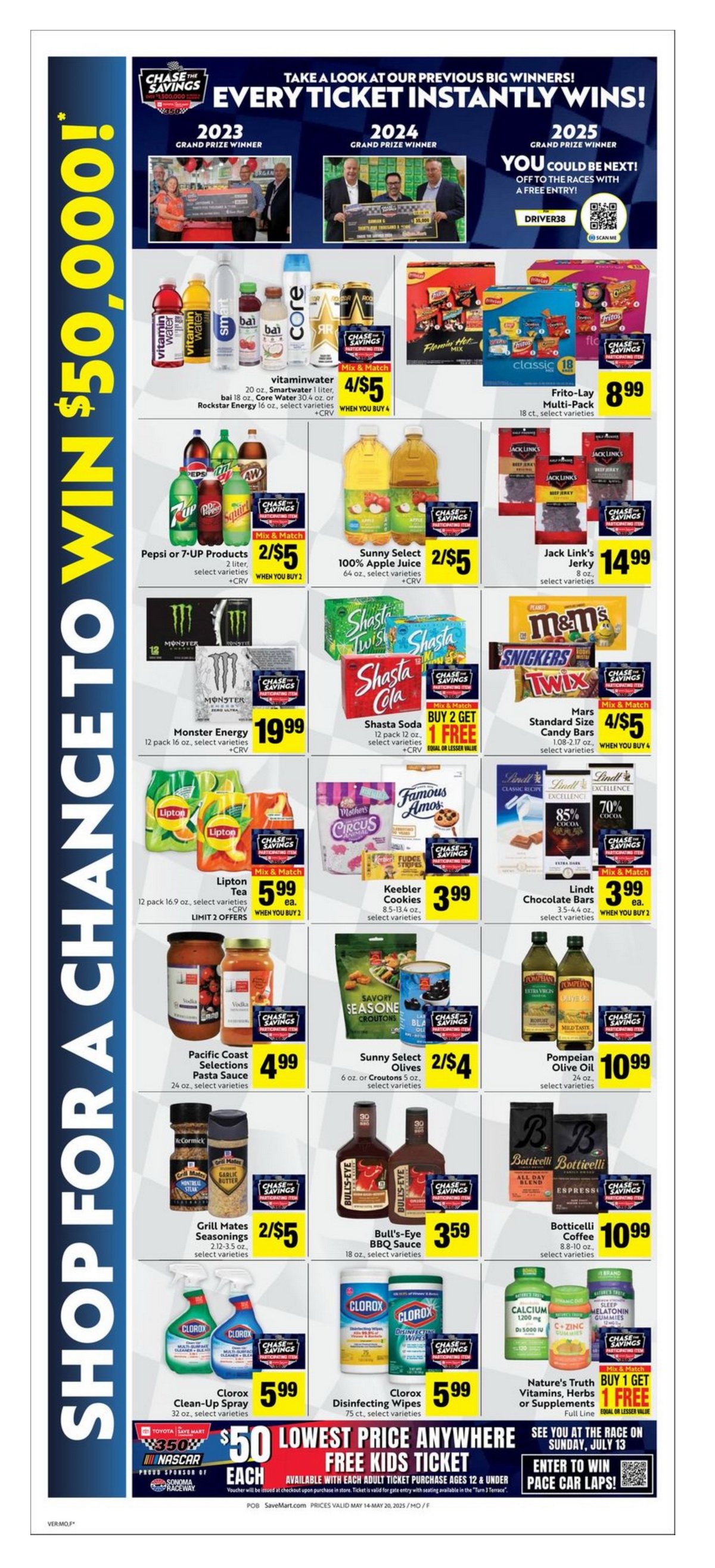 Save Mart Supermarkets Weekly Ad May 14 – May 20, 2025