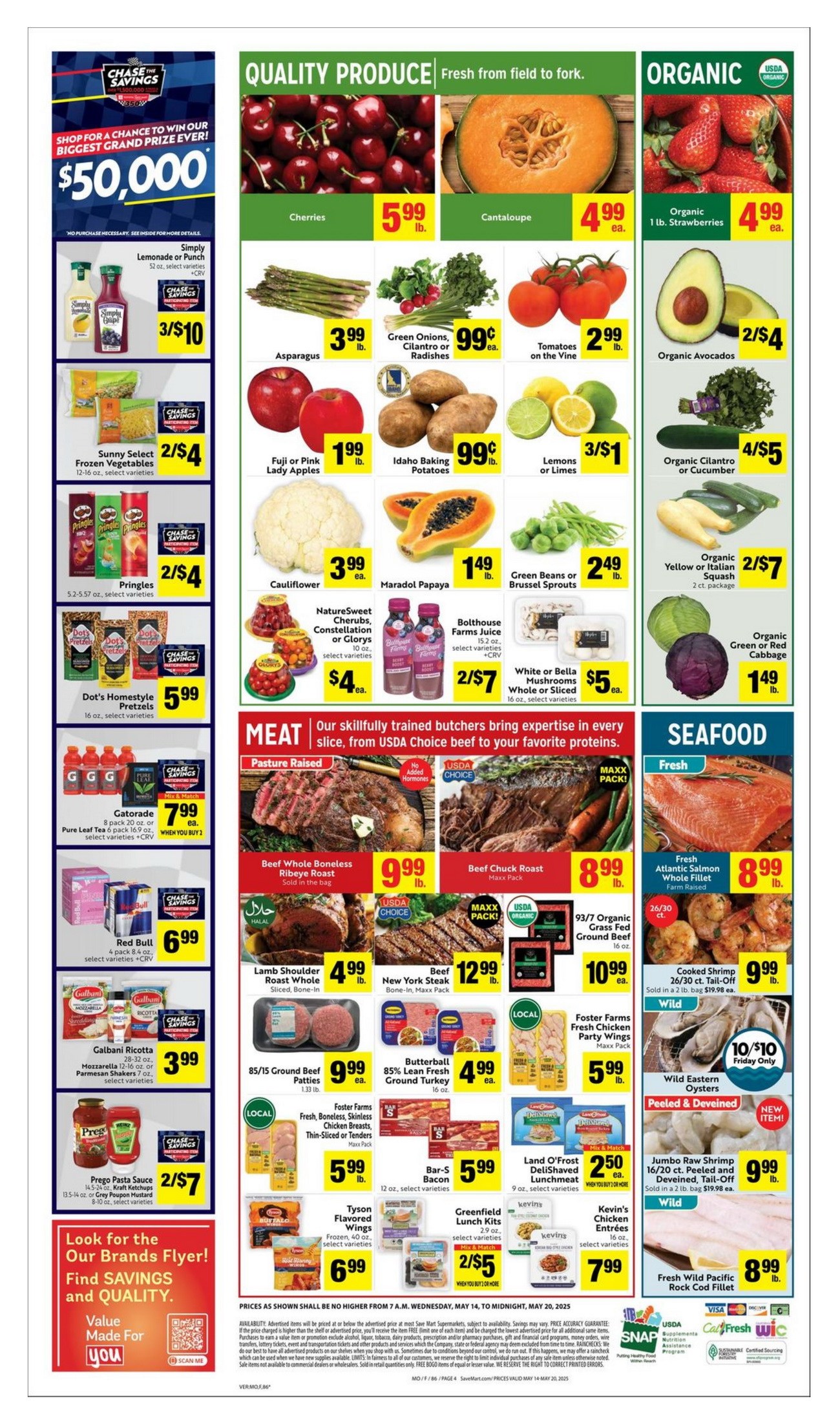Save Mart Supermarkets Weekly Ad May 14 – May 20, 2025