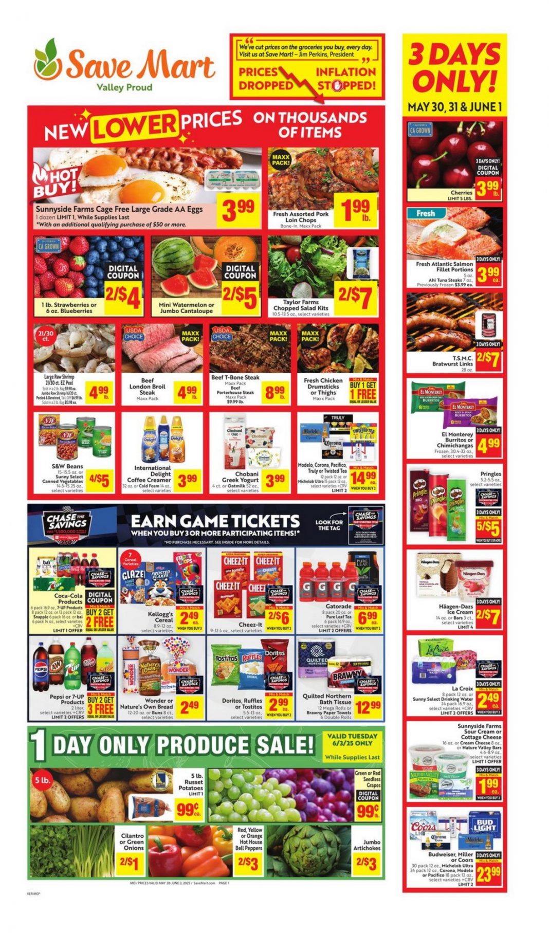Save Mart Supermarkets Weekly Ad May 28 – Jun 03, 2025
