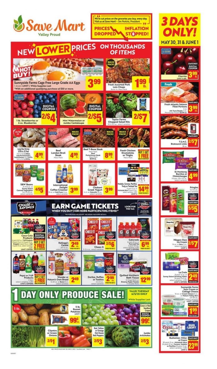 Save Mart Supermarkets Weekly Ad May 28 – Jun 03, 2025