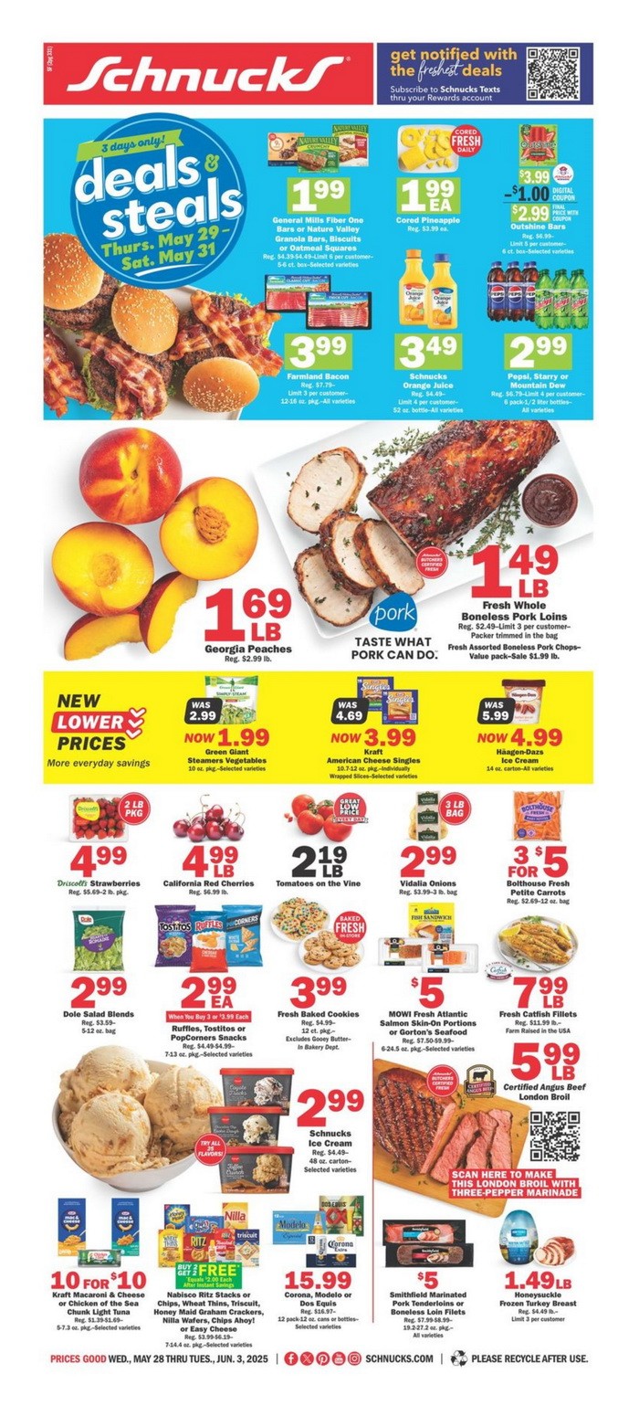 Schnucks Weekly Ad May 28 – Jun 03, 2025