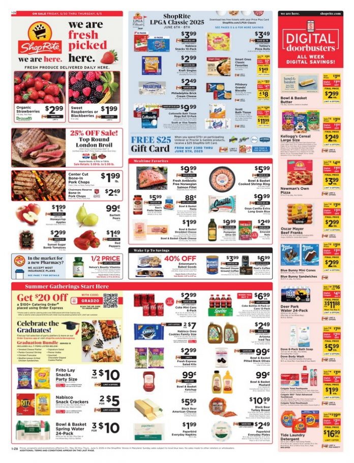 ShopRite Weekly Ad May 29 – Jun 05, 2025