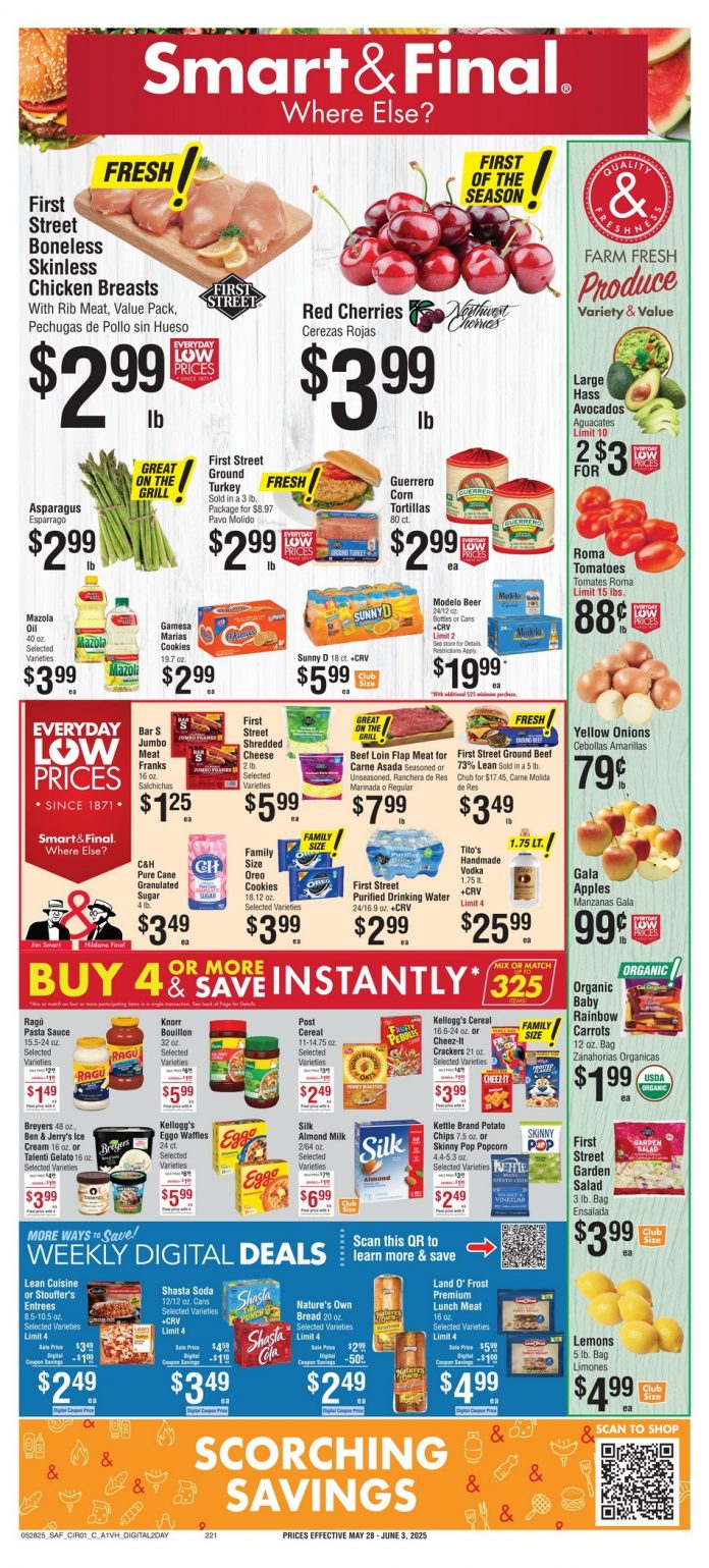 Smart & Final Weekly Ad May 28 – Jun 03, 2025