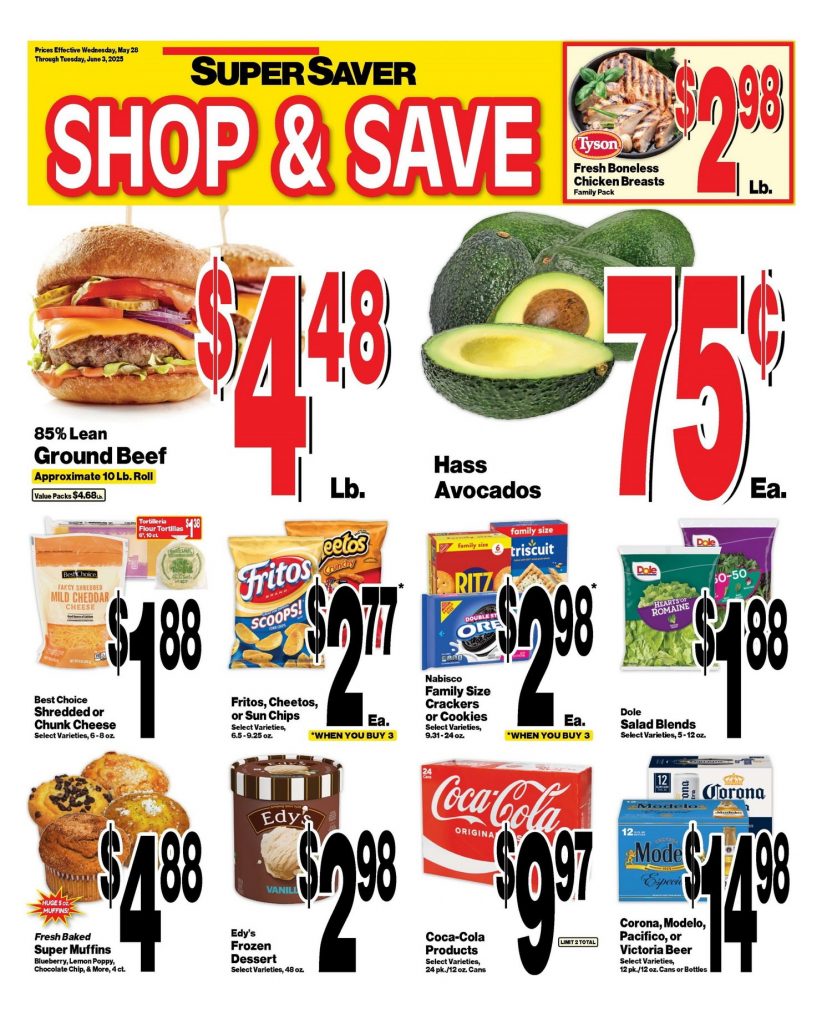 Super Saver Weekly Ad May 28 – Jun 03, 2025