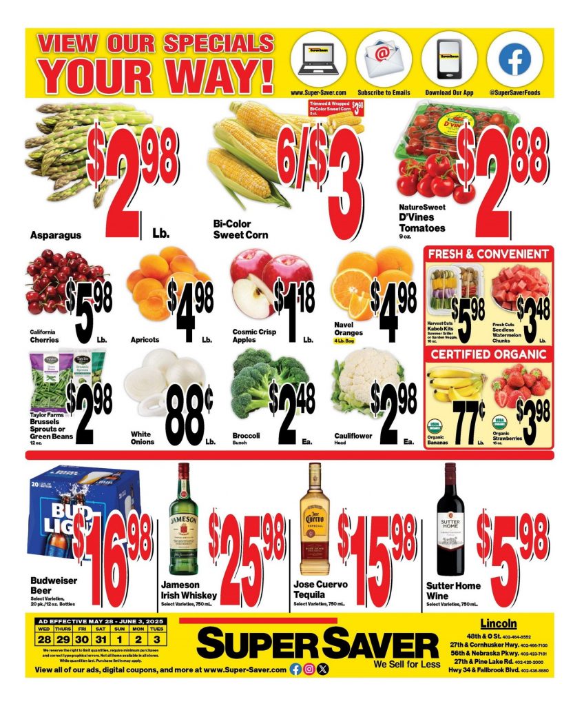 Super Saver Weekly Ad May 28 – Jun 03, 2025