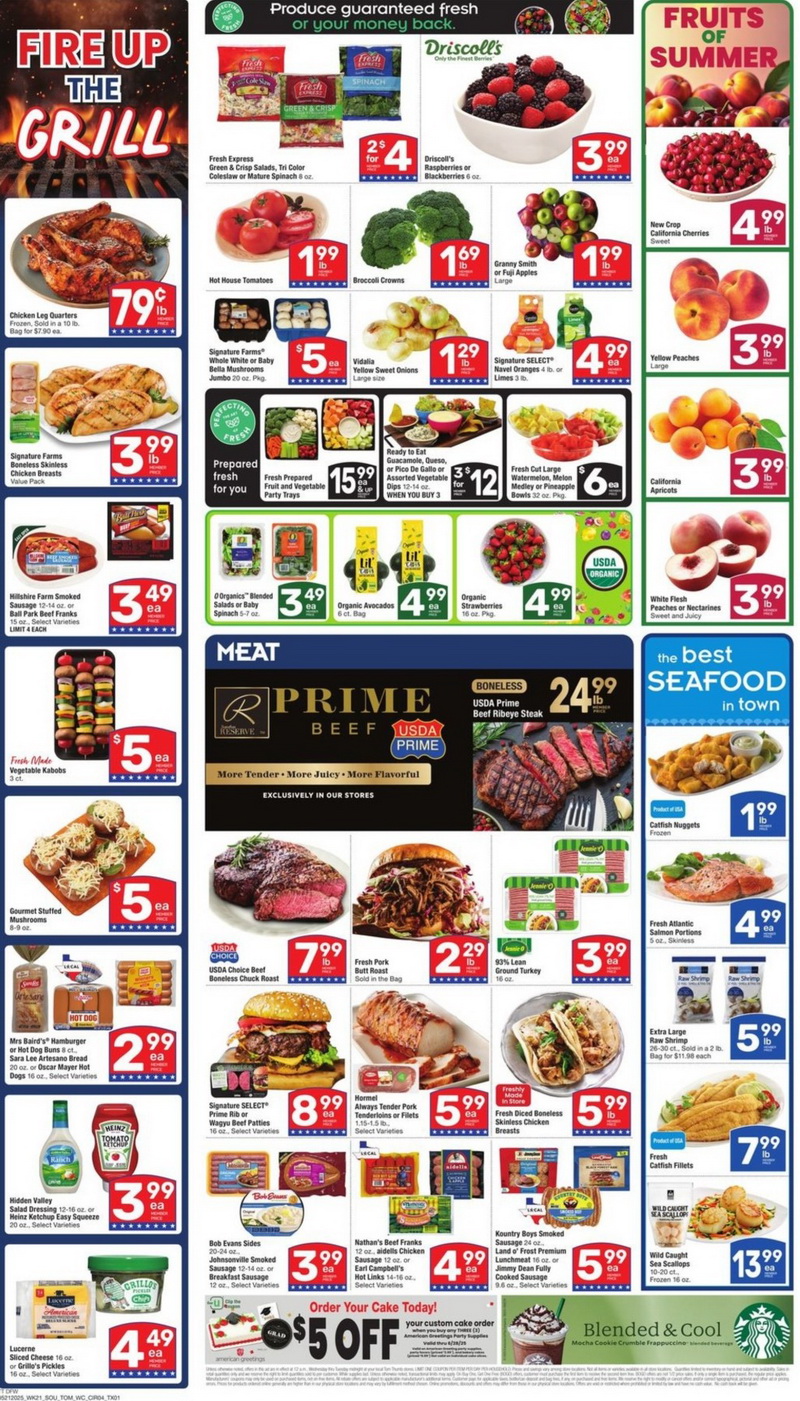 Tom Thumb Weekly Ad May 21 – May 27, 2025 (Memorial Day Promotion Included)