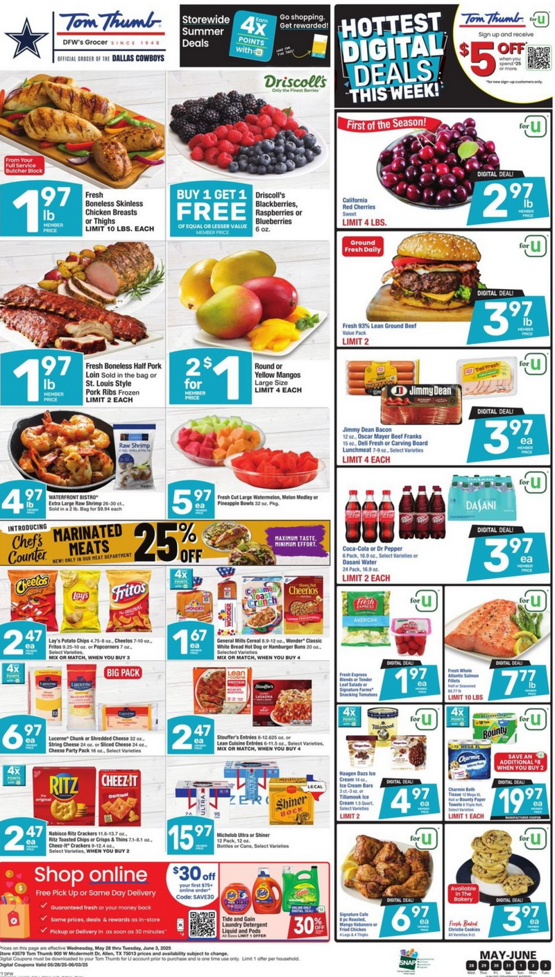 Tom Thumb Weekly Ad May 28 – Jun 03, 2025