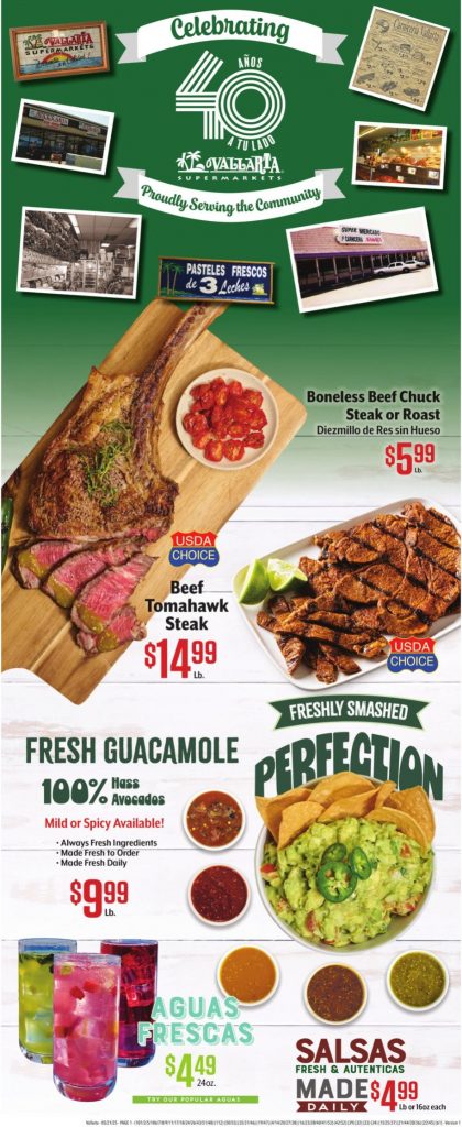 Vallarta Weekly Ad May 21 – May 27, 2025 (Memorial Day Promotion Included)