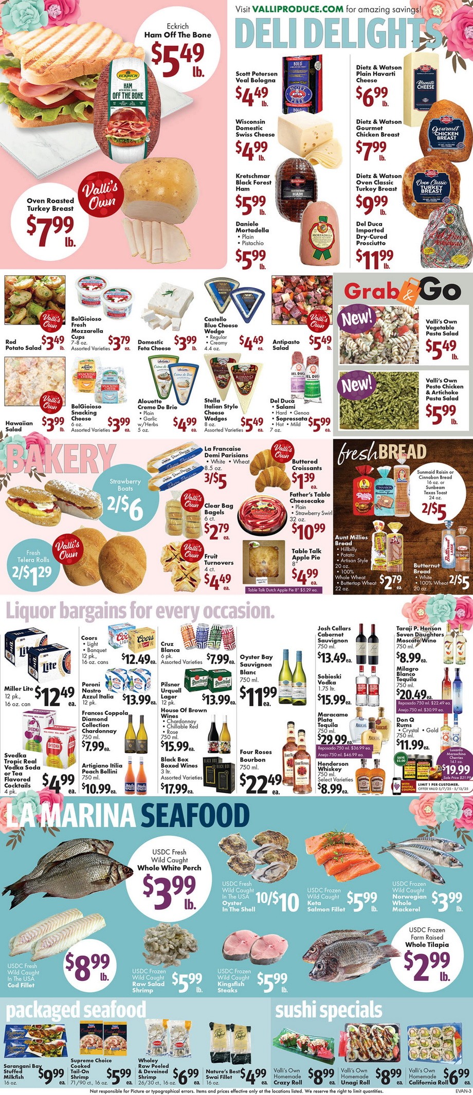 Valli Produce Weekly Ad May 07 – May 13, 2025 (Mother's Day Promotion ...
