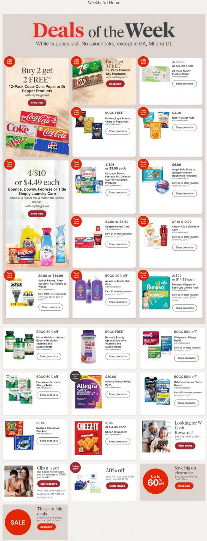 Walgreens Weekly Ad May 18 – May 24, 2025 (Memorial Day Promotion Included)