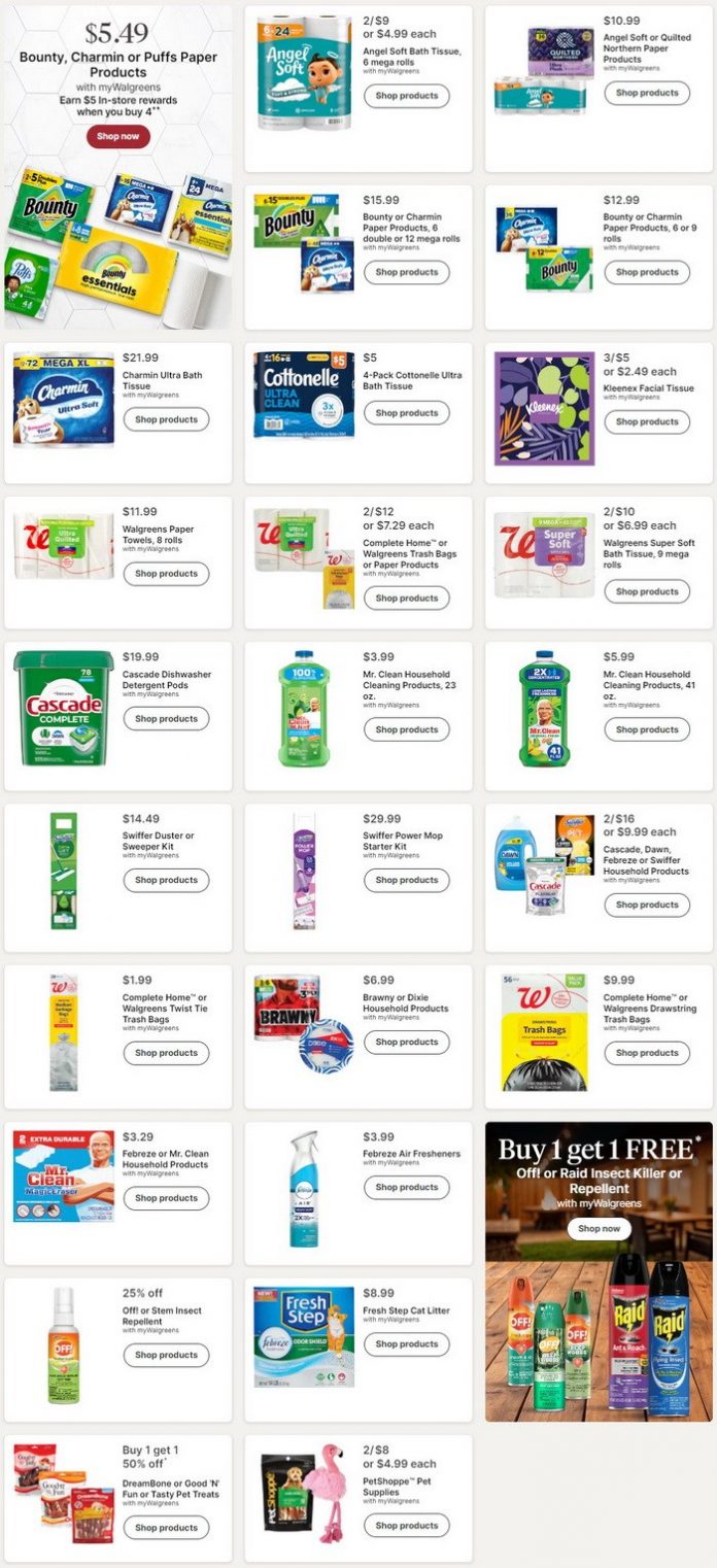 Walgreens Weekly Ad May 25 – May 31, 2025 (Memorial Day Promotion Included)
