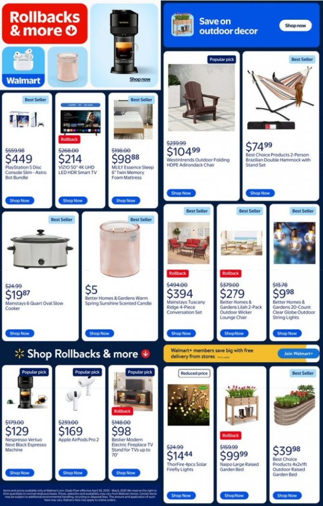 Walmart Weekly Ad Apr 30 – May 06, 2025