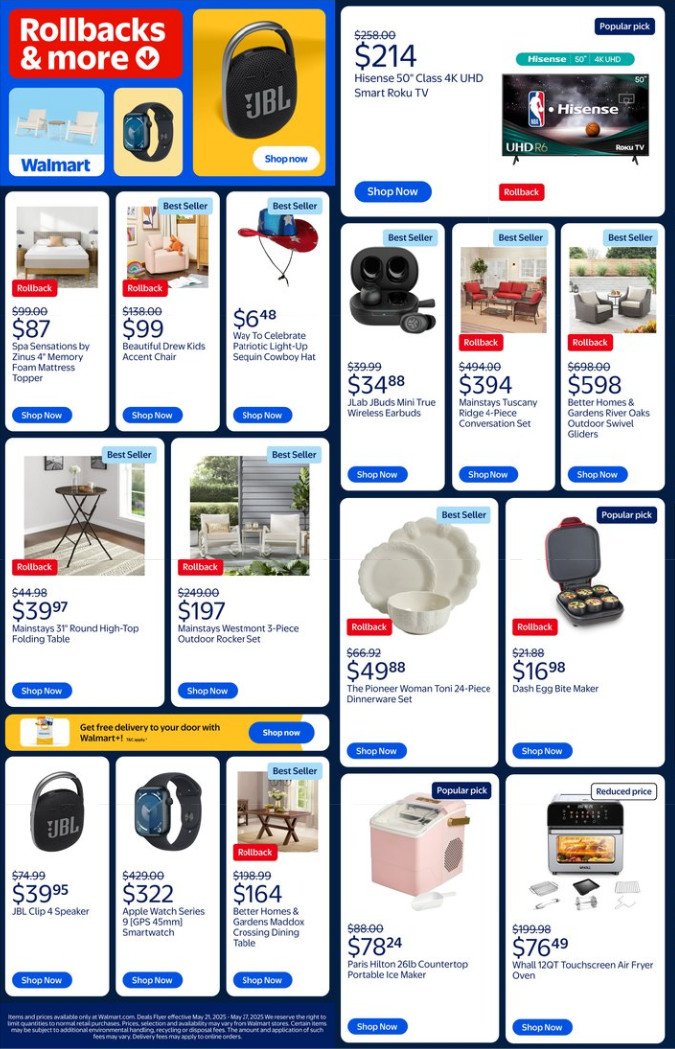 Walmart Weekly Ad May 21 – May 27, 2025