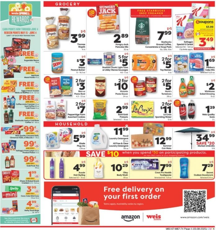 Weis Markets Weekly Ad May 08 – May 14, 2025 (Mother's Day Promotion ...