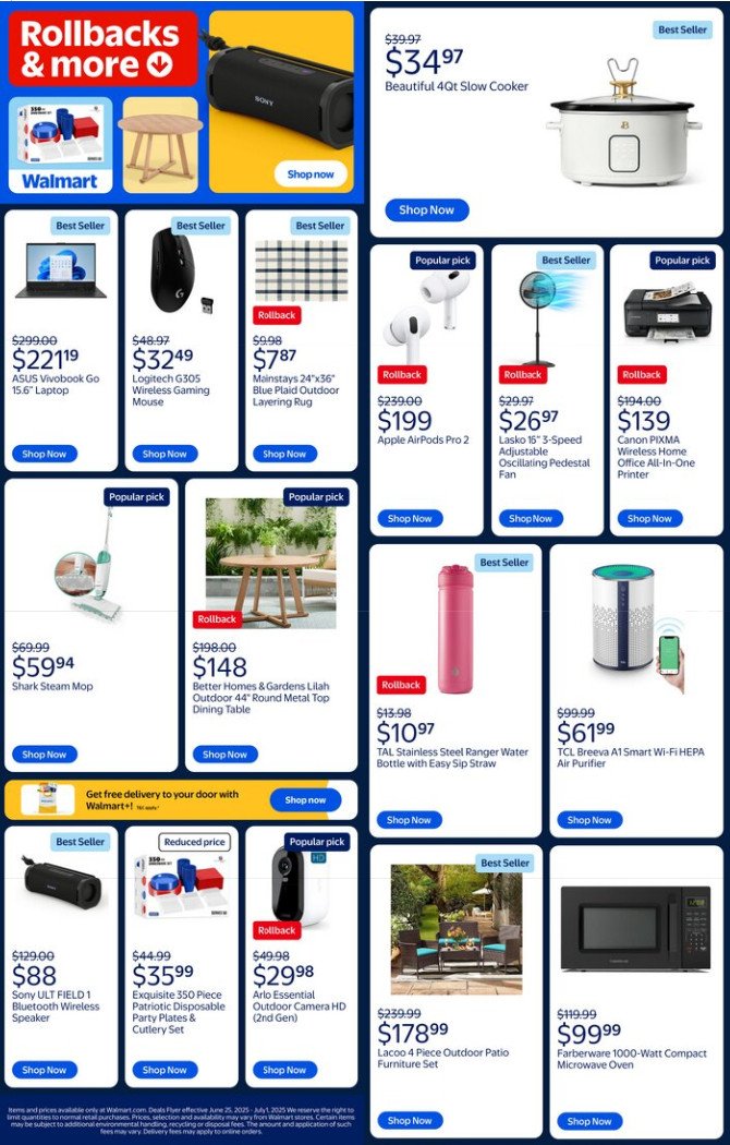 Walmart Weekly Ad Jun 25 – Jul 01, 2025