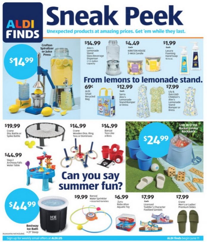 ALDI In-Store Ad Sneak Peek Jun 11 – Jun 17, 2025