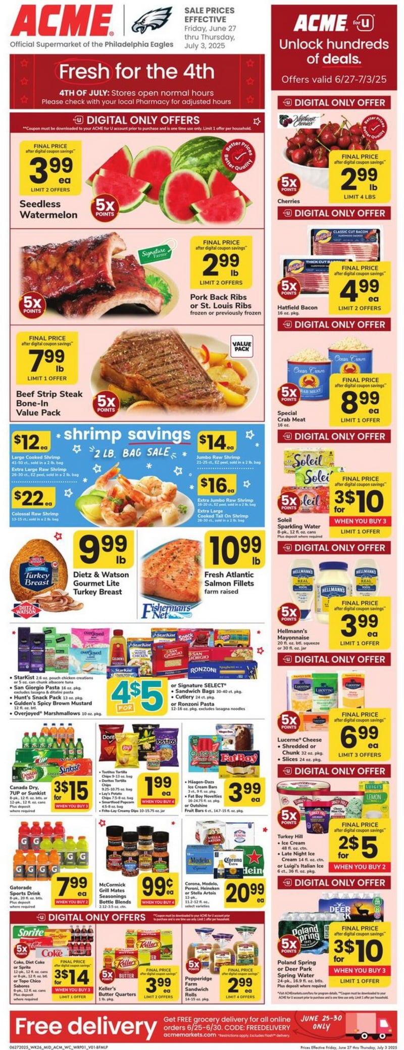 ACME Weekly Ad Jun 27 – Jul 03, 2025