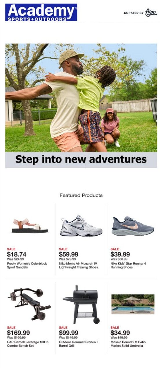 Academy Sports + Outdoors Weekly Ad Jun 05 – Jun 11, 2025