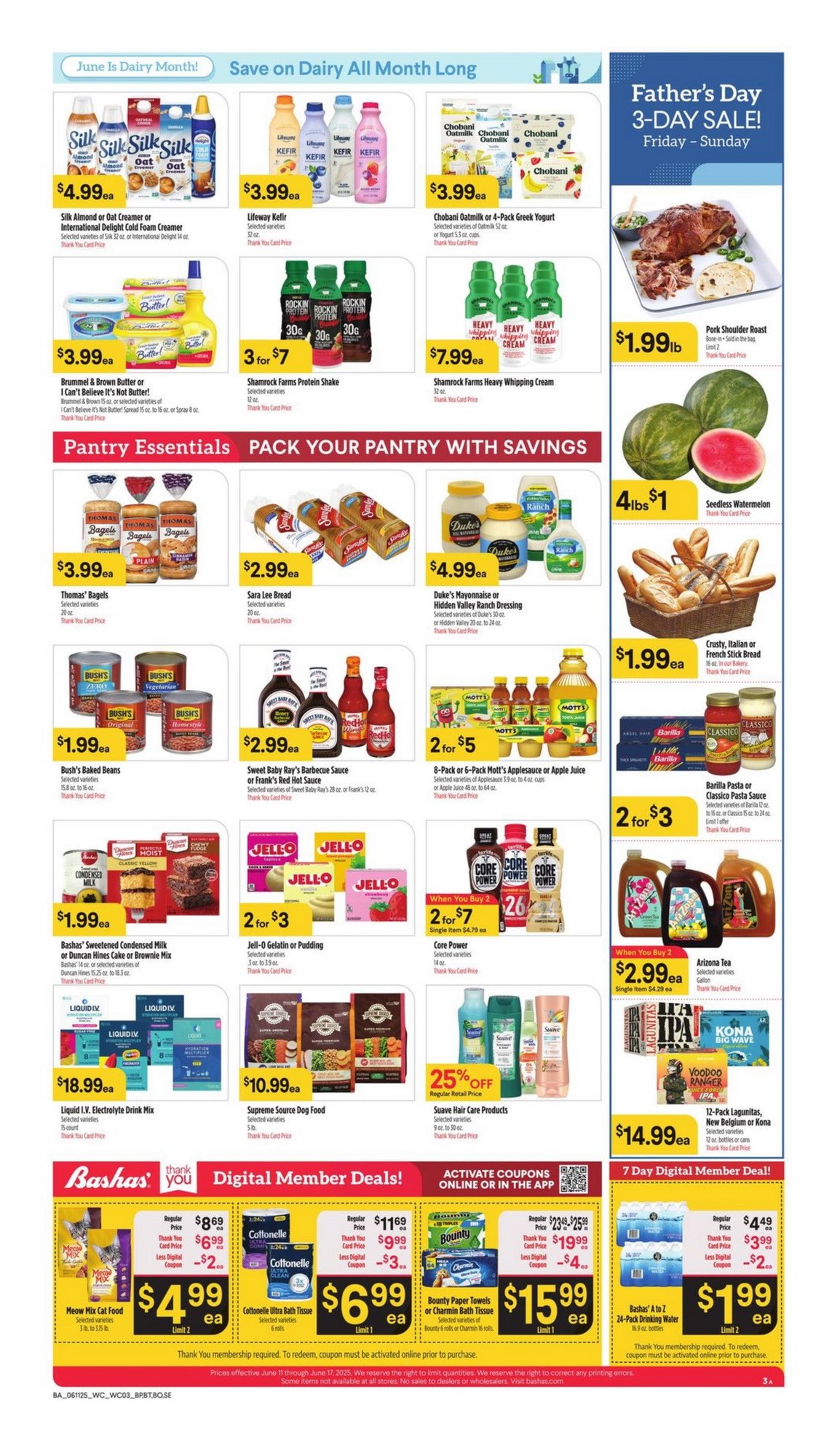 Bashas Weekly Ad Jun 11 – Jun 17, 2025 (Father's Day Promotion Included