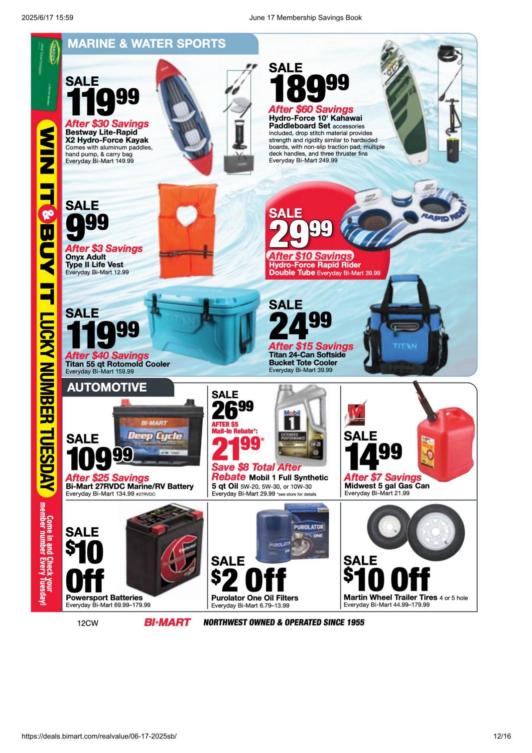 Bi-Mart Weekly Ad Jun 17 – Jul 07, 2025