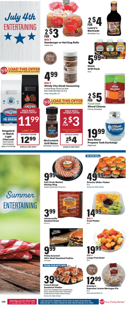 Big Y Weekly Ad Jun 26 – Jul 02, 2025 (4th of July Promotion Included)