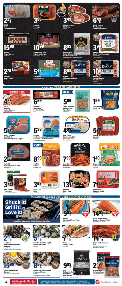 Big Y Weekly Ad Jun 26 – Jul 02, 2025 (4th of July Promotion Included)