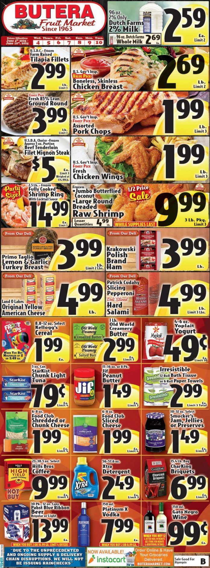 Butera Weekly Ad MJun 04 – Jun 10, 2025