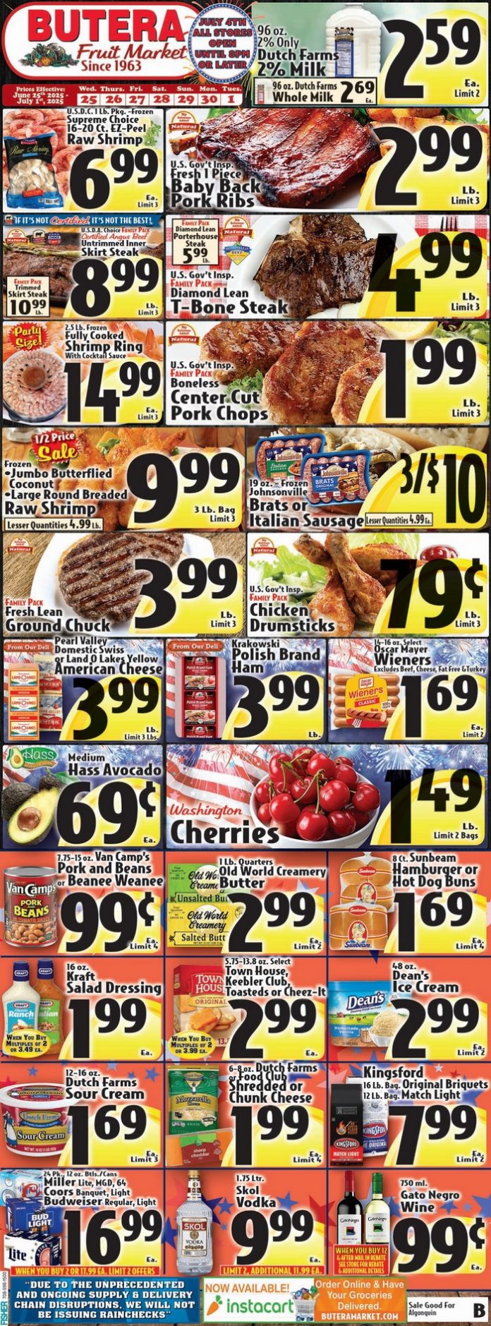 Butera Weekly Ad Jun 25 – Jul 01, 2025
