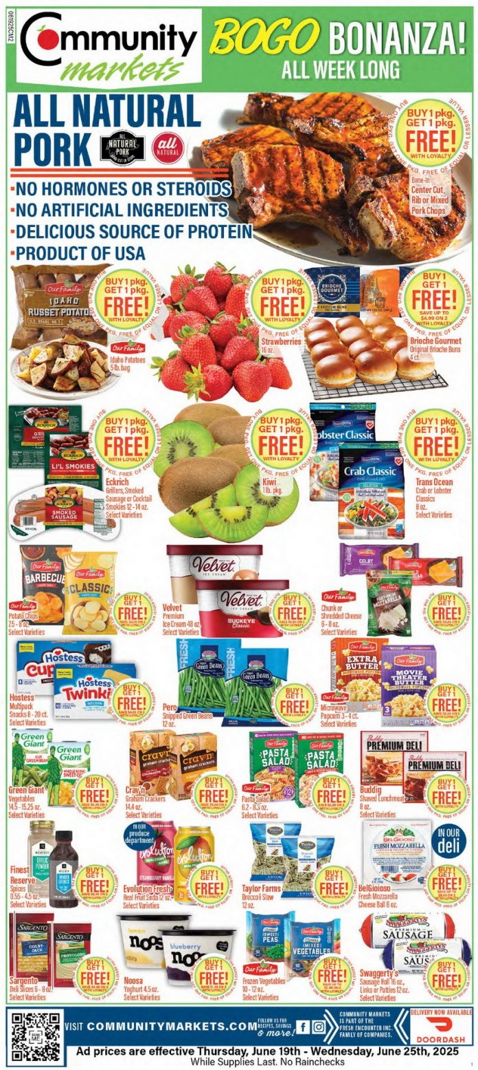 Community Markets Weekly Ad Jun 19 – Jun 25, 2025