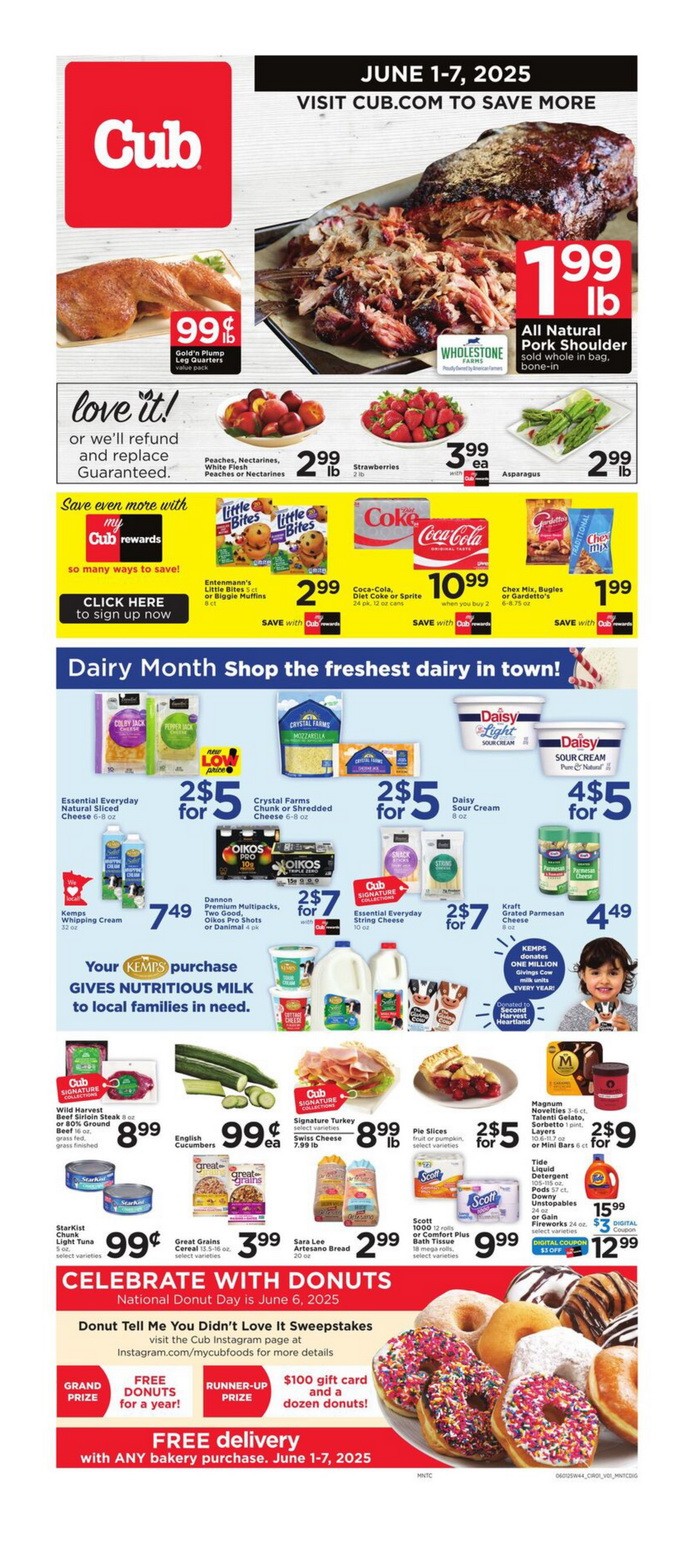 Cub Foods Weekly Ad Jun 01 – Jun 07, 2025