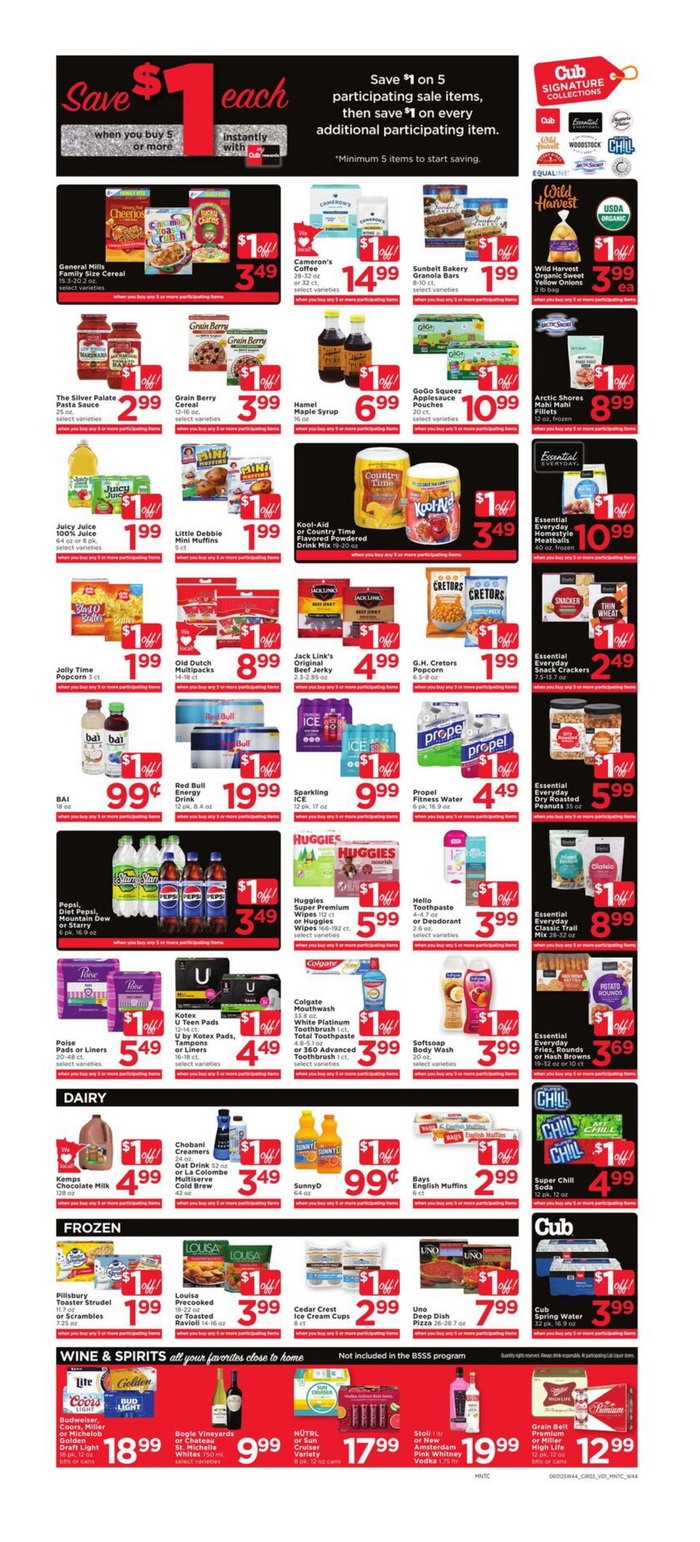 Cub Foods Weekly Ad Jun 01 – Jun 07, 2025