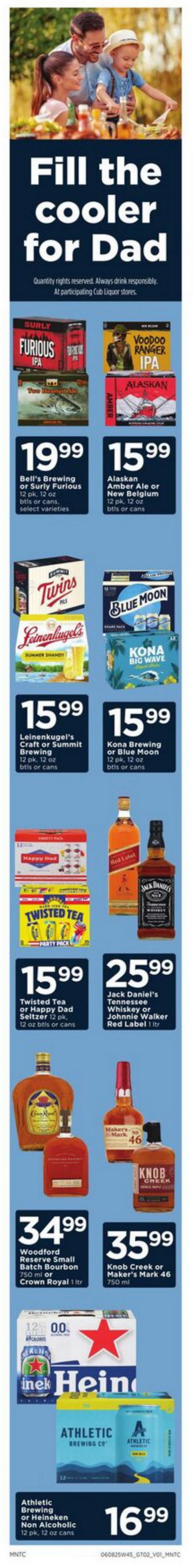 Cub Foods Weekly Ad Jun 08 – Jun 14, 2025 (Father's Day Promotion Included)