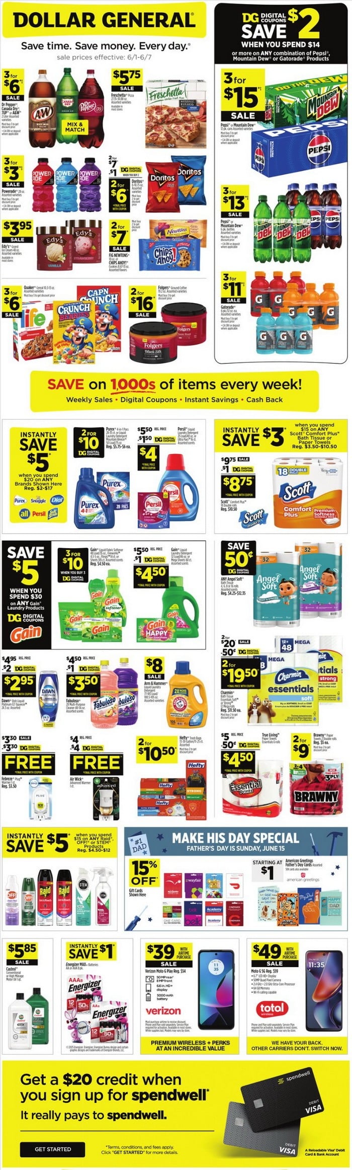 Dollar General Weekly Ad Jun 01 – Jun 07, 2025
