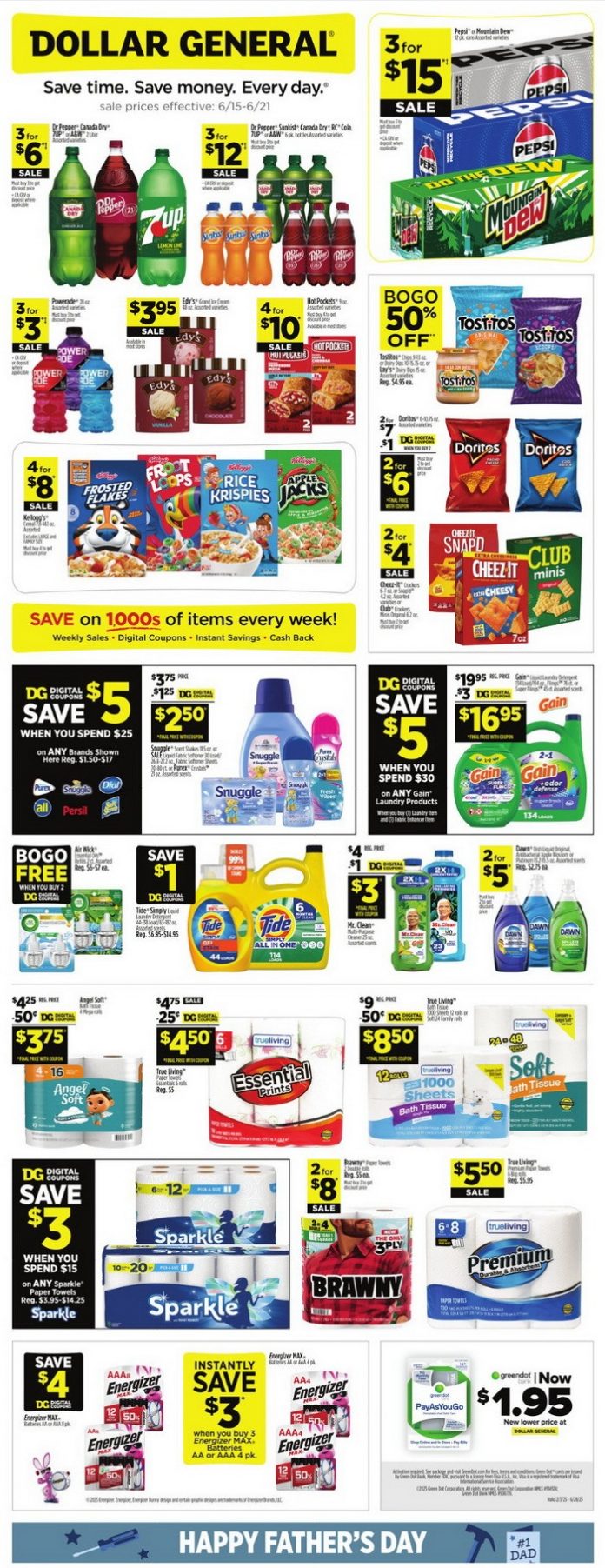Dollar General Weekly Ad Jun 15 – Jun 21, 2025