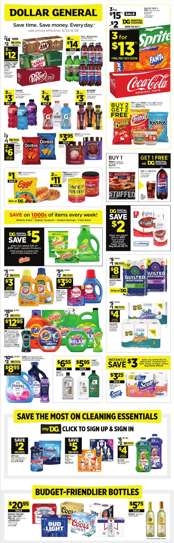 Dollar General Weekly Ad Jun 22 – Jun 28, 2025