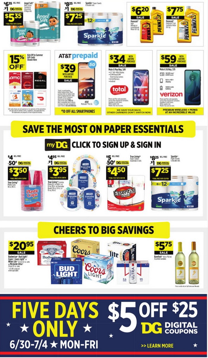Dollar General Weekly Ad Jun 29 – Jul 05, 2025 (4th of July Promotion ...