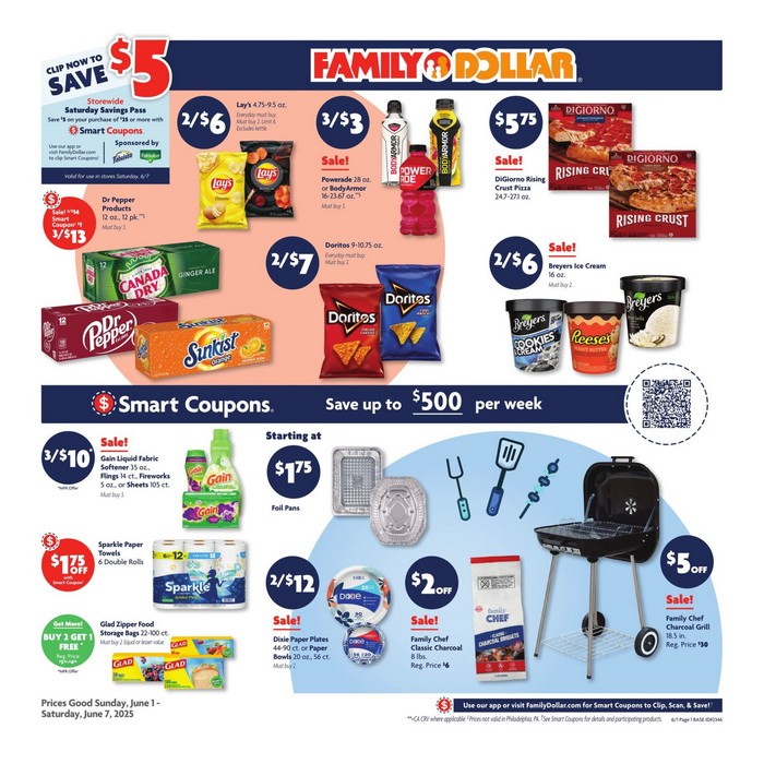 Family Dollar Weekly Ad Jun 01 – Jun 07, 2025